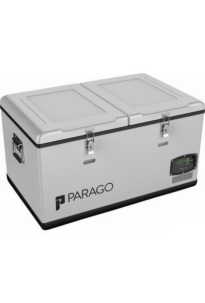 Parago PG75 12/24V 75 lt Çift Bölmeli Outdoor Kompresörlü Oto Buzdolabı Parago PG75 12/24V 75 lt Çift Bölmeli Outdoor Kompresörlü Oto Buzdolabı