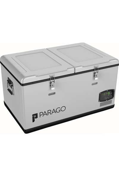Parago PG95 12/24V 95 lt Çift Bölmeli Outdoor Kompresörlü Oto Buzdolabı Parago PG95 12/24V 95 lt Çift Bölmeli Outdoor Kompresörlü Oto Buzdolabı