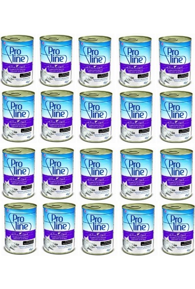 Proline Ciğerli Yetişkin Kedi Konservesi 415 gr x 20 Proline Ciğerli Yetişkin Kedi Konservesi 415 gr x 20