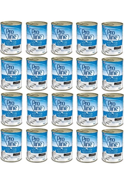 Proline Balıklı Yetişkin Kedi Konservesi 415 gr x 20