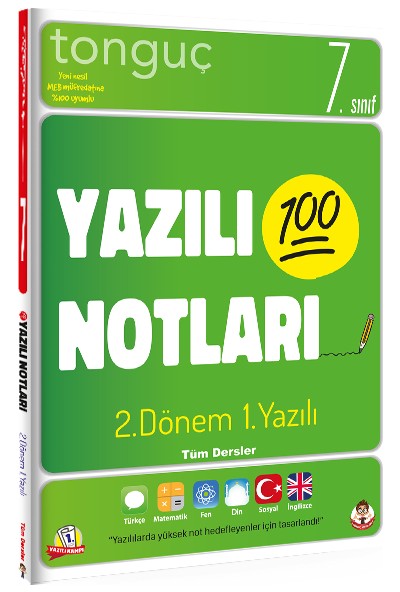 Tonguç Akademi 7. Sınıf Yazılı Notları 2. Dönem 1. Yazılı Tonguç Akademi 7. Sınıf Yazılı Notları 2. Dönem 1. Yazılı