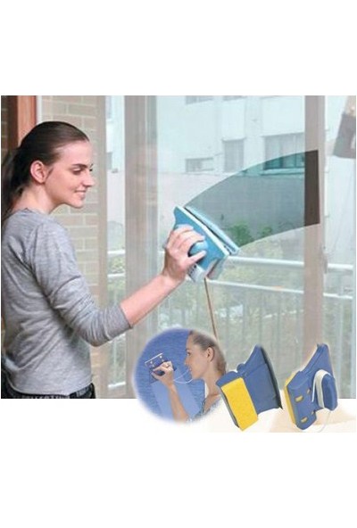 Hepsi Dahice Çift Taraflı Mıknatıslı Otomatik Cam Silici