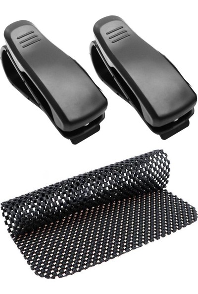 Modacar 2 Adet Araç Gözlük Tutucu Kaydırmaz Ped 428386