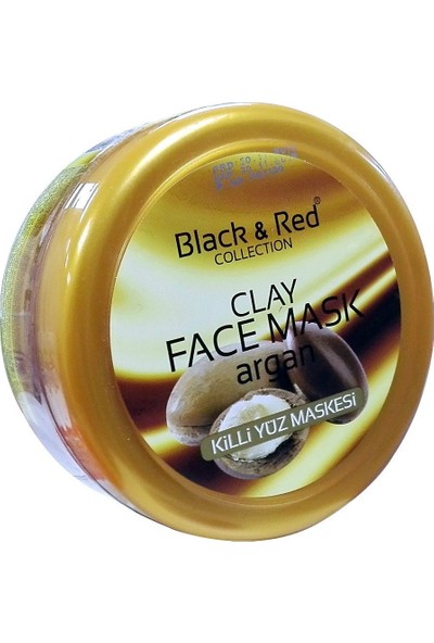 Black Red Argan Yağlı Kil Maskesi - 400 ml Black Red Argan Yağlı Kil Maskesi - 400 ml
