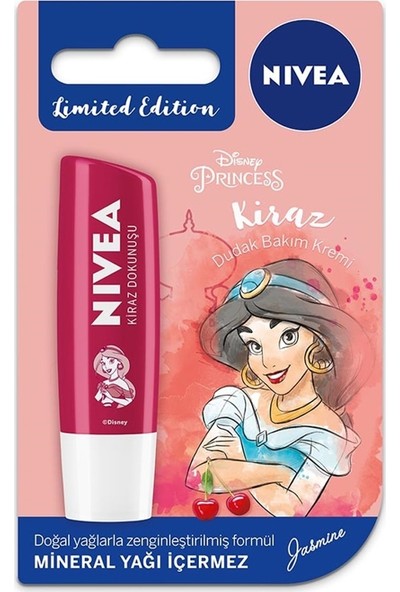 Nivea Disney Princess Kiraz Dudak Bakım Kremi 4,8 gr
