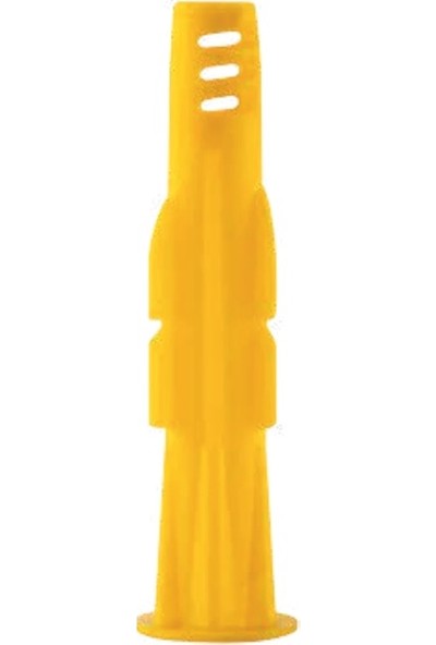 Arvax Roket Dübel Plastik 8 mm Sarı 100'lü Arvax Roket Dübel Plastik 8 mm Sarı 100'lü