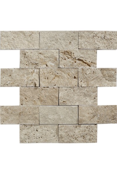 Delta Stone Collections Klasik Traverten Patlatma Taş 4,8 x 10 cm Delta Stone Collections Klasik Traverten Patlatma Taş 4,8 x 10 cm