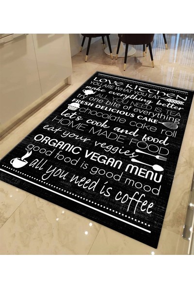 MarkaEv Kitchen 61 Mutfak Halısı 80*150CM