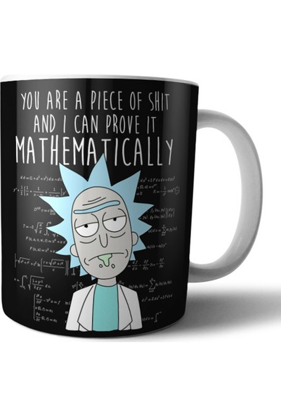 Pixxa Rick And Morty Kupa Bardak Model 23 Pixxa Rick And Morty Kupa Bardak Model 23