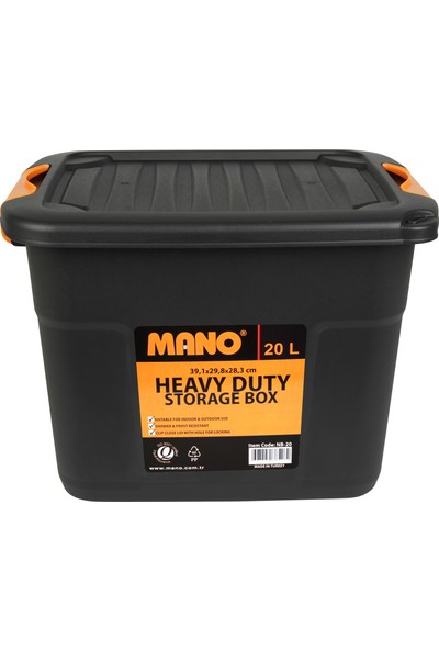 Mano Saklama Kutusu 20 lt
