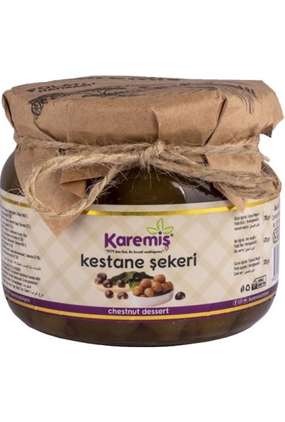 Karemiş Kestane Şekeri 700 gr