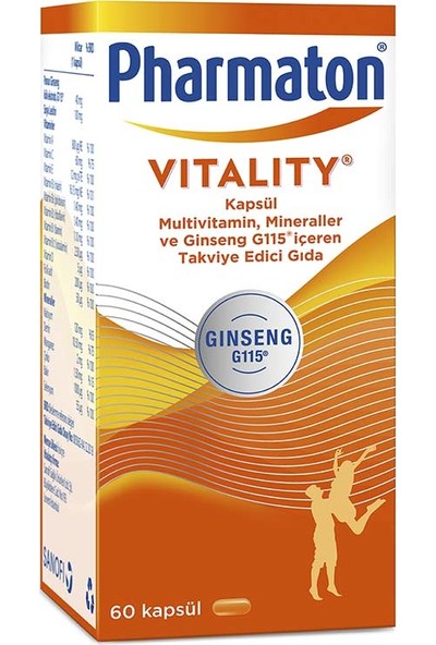 Pharmaton 60 Kapsül Multivitamin Pharmaton 60 Kapsül Multivitamin