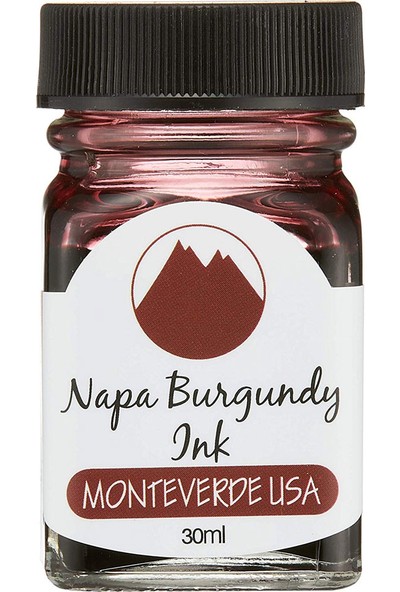 Monteverde G309NB Şişe Mürekkep 30 ml Napa Burgundy Monteverde G309NB Şişe Mürekkep 30 ml Napa Burgundy