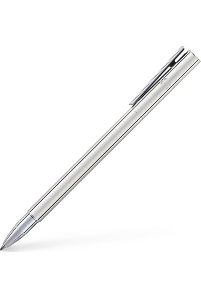 Faber-Castell 5020342004 Neo Slim Roller Kalem Parlak Çelik