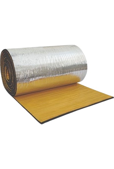 Türkeli Davlumbaz Ses Yalıtım malzemesi Folyolu 10 cm x 10 m