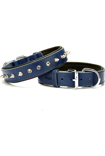 Doggie Konforlu El Yapımı Çivili Köpek Boyun Tasması