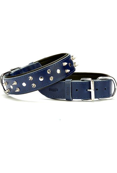 Doggie Konforlu El Yapımı Çivili Köpek Boyun Tasması