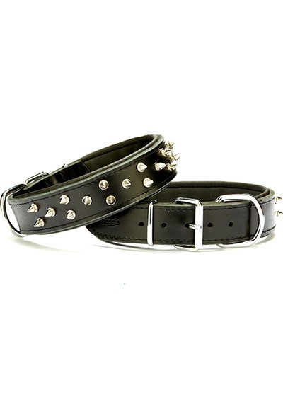 Doggie El Yapımı Çivili Köpek Boyun Tasması