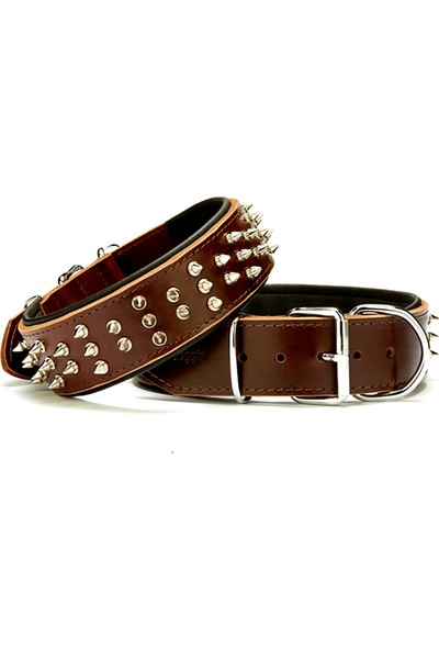 Doggie El Yapımı Çivili Köpek Boyun Tasması