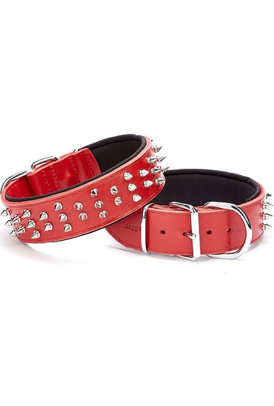 Doggie El Yapımı Çivili Köpek Boyun Tasması