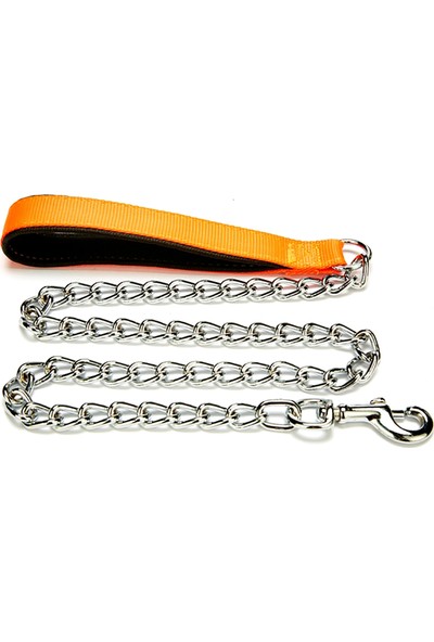 Doggie Konforlu Dokumadan El Yapımı Zincirli Köpek Gezdirme Kayışı
