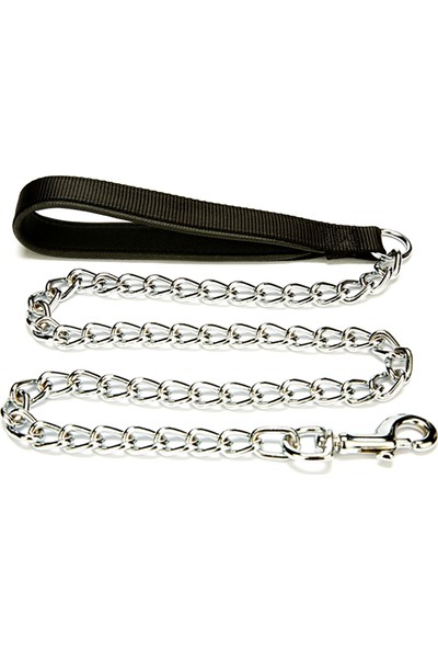 Doggie Konforlu Dokumadan El Yapımı Zincirli Köpek Gezdirme Kayışı