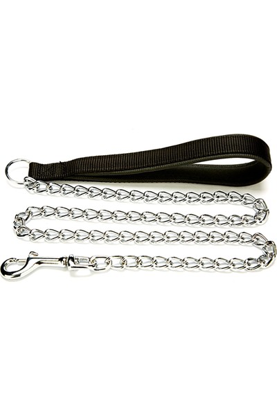 Doggie Konforlu Dokumadan El Yapımı Zincirli Köpek Gezdirme Kayışı