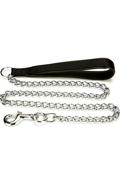 Doggie Konforlu Dokumadan El Yapımı Zincirli Köpek Gezdirme Kayışı