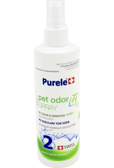Purele Pet Odor Kötü Koku Giderici Sprey 250 ml Purele Pet Odor Kötü Koku Giderici Sprey 250 ml