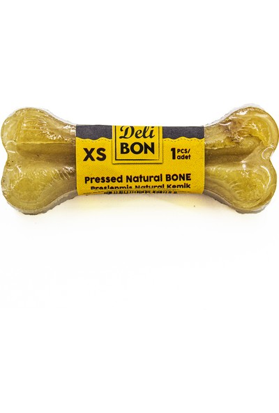 Delibon Pres Kemik 7 cm XS Boy 1'li Vakum Naturel Delibon Pres Kemik 7 cm XS Boy 1'li Vakum Naturel