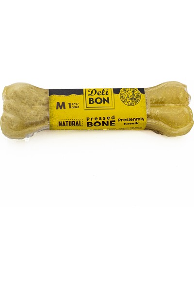 Delibon Pres Kemik 15 cm M Boy 1'li Vakum Naturel Delibon Pres Kemik 15 cm M Boy 1'li Vakum Naturel