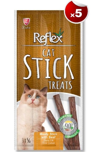 Reflex Biftekli Tahılsız Kedi Ödül Maması Reflex Biftekli Tahılsız Kedi Ödül Maması