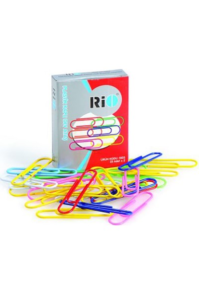 Rio 01503 Renkli Dev Ataş 50 mm 24'lü Rio 01503 Renkli Dev Ataş 50 mm 24'lü