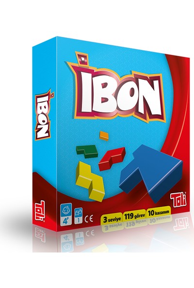 Toli Games Ibon Ahşap Şekil Zeka Oyunu Toli Games Ibon Ahşap Şekil Zeka Oyunu