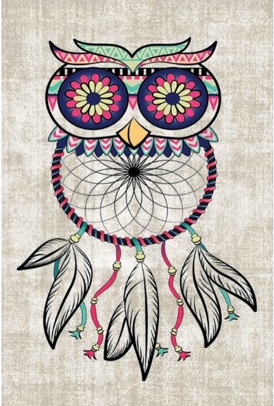 Soley Baykuş Djt 40 x 60 cm Banyo Paspası 0677 01