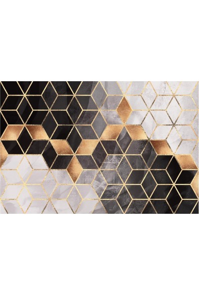 Soley Geo Djt 40 x 60 cm Banyo Paspası 0897 01