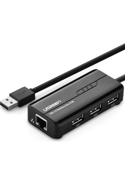 Ugreen USB Ethernet RJ45 Dönüştürücü ve USB Çoklayıcı