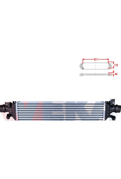 Yedekparçabudurr Chevrolet Yeni Aveo 1.3 Dizel Turbo Radyatörü İntercooler Yedekparçabudurr Chevrolet Yeni Aveo 1.3 Dizel Turbo Radyatörü İntercooler
