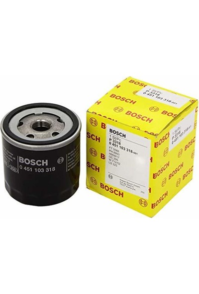 Bosch Opel Astra H Yağ Filtresi
