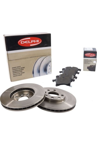 Delphi Opel Meriva A 5 Bijon Ön Disk+Balata Takımı Delphi Opel Meriva A 5 Bijon Ön Disk+Balata Takımı