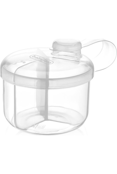 Babyjem Toz Mama Kabı Beyaz