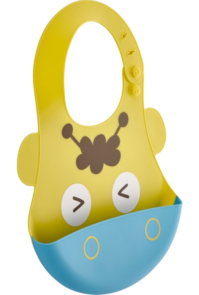 Babyjem Silikon Önlük Sarı