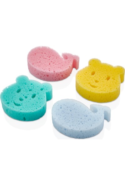 Babyjem 4'Lü Banyo Süngeri