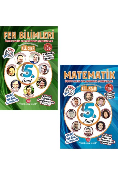 Newton Yayınları 5. Sınıf Üstadların Kaleminden Matematik - Fen Deneme Seti