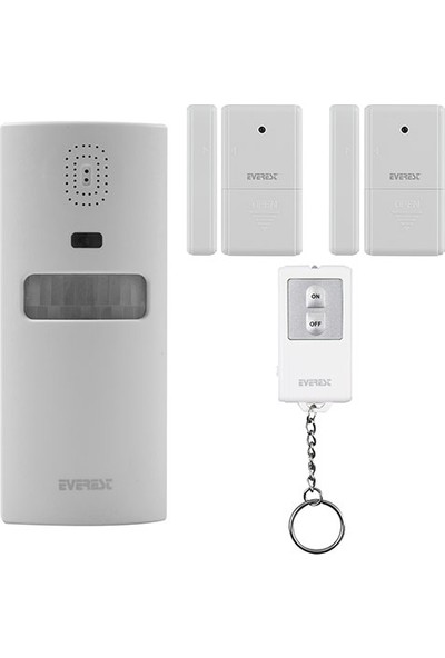 Everest EG-9830 Güvenlik Uzaktan Kumandalı Kızılötesi Alarmı Everest EG-9830 Güvenlik Uzaktan Kumandalı Kızılötesi Alarmı