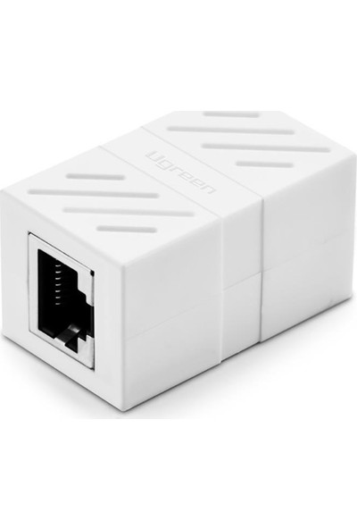 Ugreen RJ45 Cat6 Cat7 Cat8 Ethernet Kablo Uzatma Aparatı Beyaz Ugreen RJ45 Cat6 Cat7 Cat8 Ethernet Kablo Uzatma Aparatı Beyaz