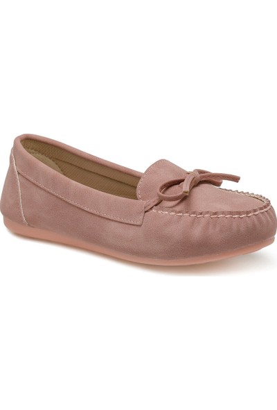 Miss F Ds20054 Pudra Kadın Loafer Ayakkabı