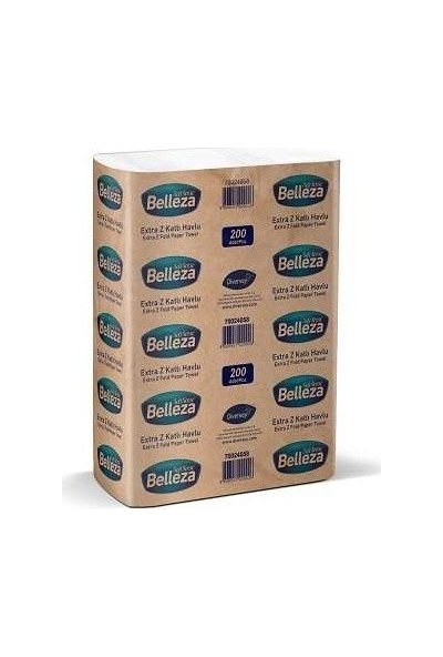 Belleza Z Havlu 150'li 12 Paket 20 x 24 cm