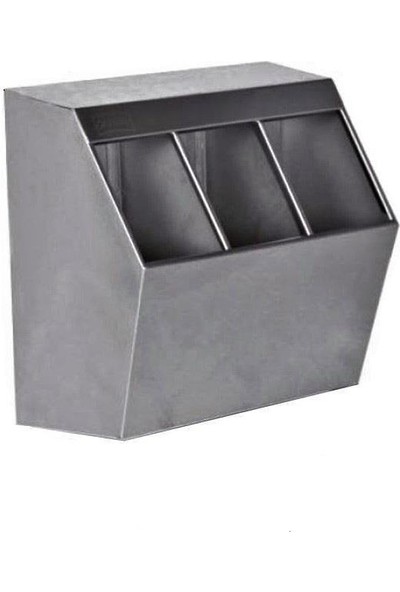 Arı Metal 7494 Galoş Bone Maske Kutusu 3 Bölmeli