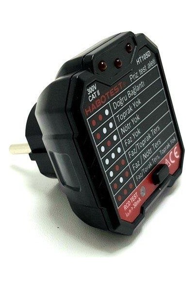 Habotest HT-105D Priz Test Aleti Habotest HT-105D Priz Test Aleti